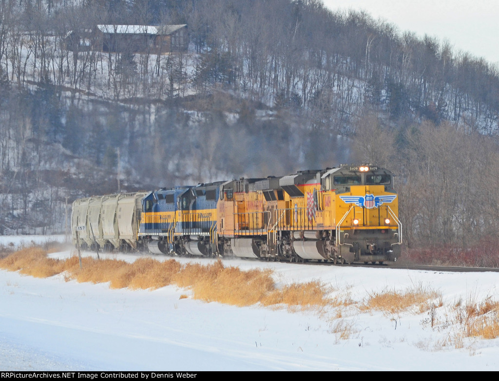 UP 8409, ICE's Marquette Sub.